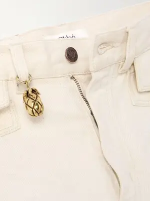 Chloé High-rise Straight-leg Jeans - White