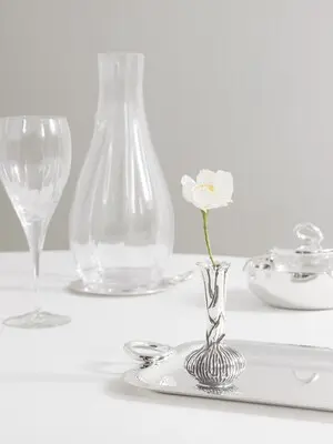 Christofle Onion -plated Vase