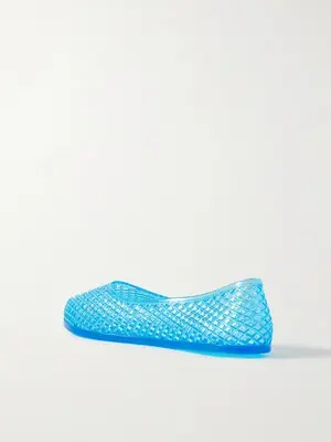 ANCIENT GREEK SANDALS Iro Pvc Ballet Flats - Blue
