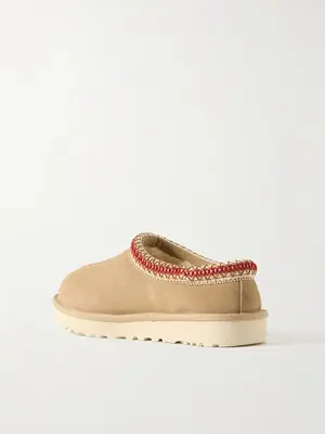 UGG Tasman Wool-blend Fleece-lined Slippers - Neutrals
