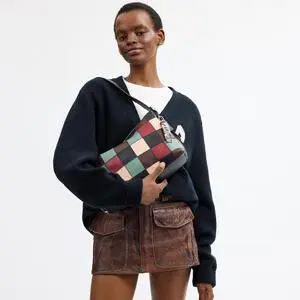 COACHTOPIA Alter/ego Checkerboard Slouchy Shoulder Bag