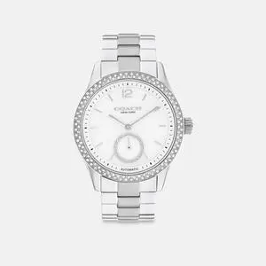 COACH® Brooks Automatic Watch, 38mm - Stainless Steel