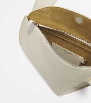Alexander McQueen Leather T-bar Sling Cross-body Bag - Nude