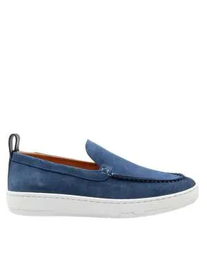 LANVIN Suede Slipper - Blue Navy
