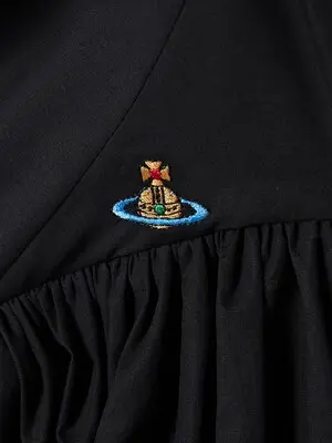 VIVIENNE WESTWOOD Sunday Gathered Midi Dress - Black