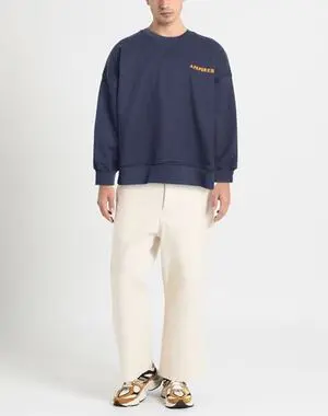 A PAPER KID Cotton Sweatshirt - Navy