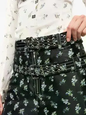 GANNI Floral-print Shorts