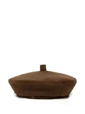 Ruslan Baginskiy Cotton Beret - Brown