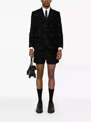 Thom Browne Hector-motif Corduroy Blazer