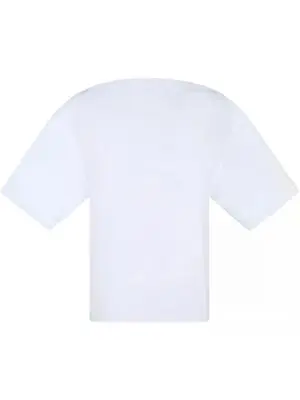TOD'S Slash-neck Cotton T-shirt