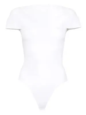 Khaite Short Sleeve Bodysuits