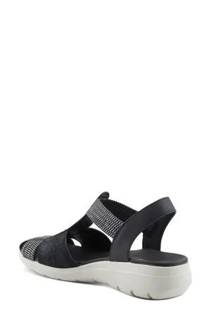 SPRING STEP SHOES Damair Slingback Sandal - Black