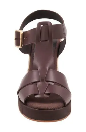 Andre Assous Farami Espadrille Wedge Sandals - Cocoa Powder