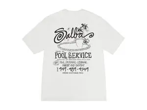 StÜssy Pool Service Pigment Dyed Tee Shirt