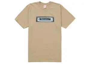Supreme Receiver Tee Shirt - Khaki