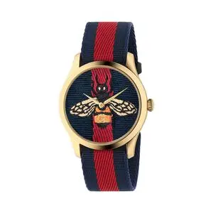 Gucci Yellow Gold Watches For Men