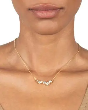 Alexis Bittar 14k Plated Constellation Chain Necklace - Gold