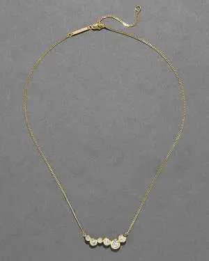 Alexis Bittar 14k Plated Constellation Chain Necklace
