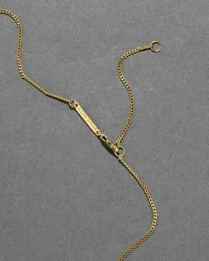 Alexis Bittar 14k Plated Constellation Chain Necklace
