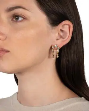 Alexis Bittar Asterales Arched Post Earrings