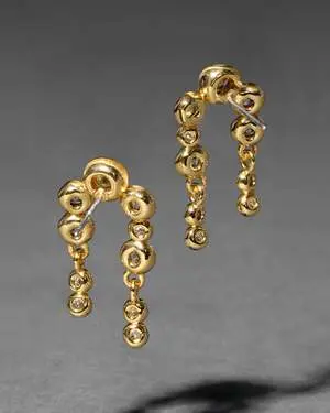 Alexis Bittar Asterales Arched Post Earrings