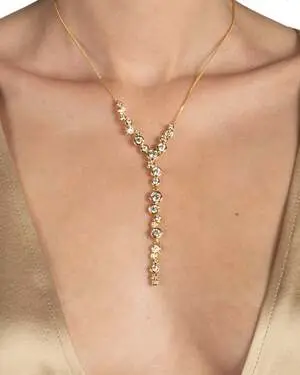 Alexis Bittar Asterales Cascading Necklace - Gold