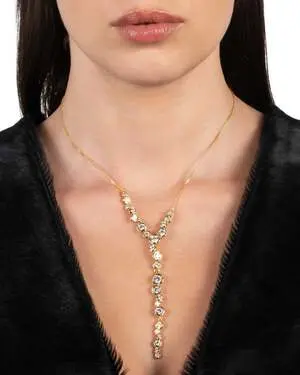 Alexis Bittar Asterales Cascading Necklace - Gold