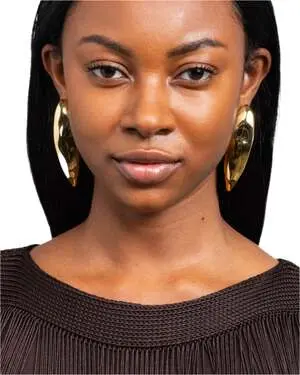Alexis Bittar Brut Armor Clip Earrings