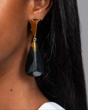 Alexis Bittar Lucite Armor Drop Earrings