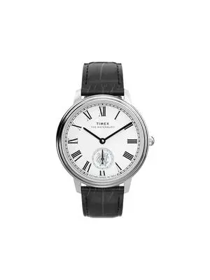 TIMEX Waterbury 40mm Strap Watch - White