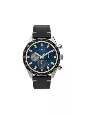 Timex® Waterbury Chronograph Watch - Blue