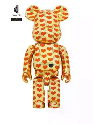 MEDICOM TOY Bear Brick Figurine - Gold