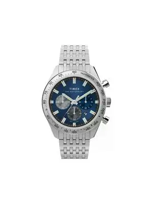 Timex® Waterbury Chronograph Watch - Blue