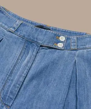 Jenni Kayne Denim Newport Trouser - Blue