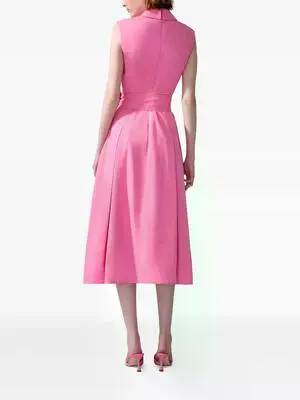 Carolina Herrera Belted Midi Dress