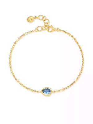 DOWER & HALL Pear Chain Bracelet - Gold