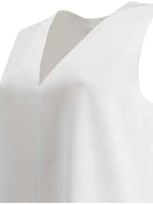 F.IT Sleeveless Relaxed Fit Top - White