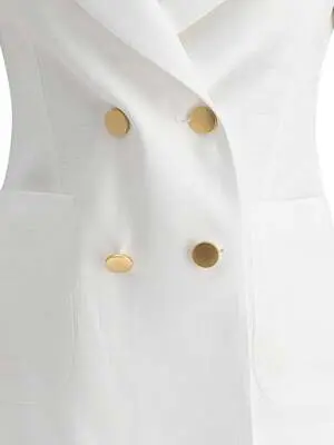 Tagliatore Double-breasted Blazer - White