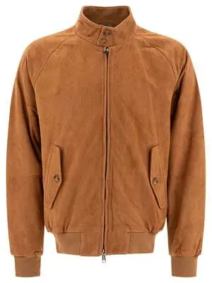 Baracuta Leather Outerwear For Men