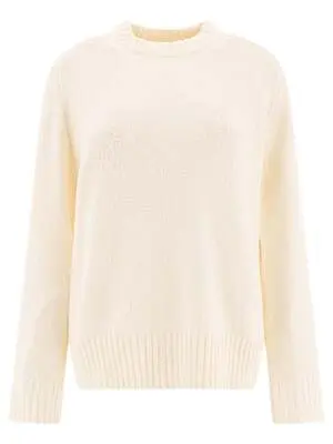 LOULOU STUDIO Canillo Crewneck Sweater - White