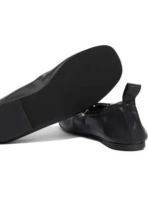 ALOHAS Leather Ballerinas - Black