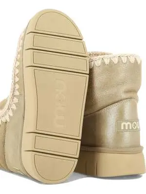 Mou Ankle Boots - Beige