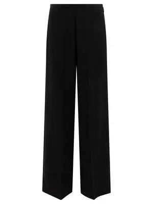 F.IT Solid Color Trousers - Black
