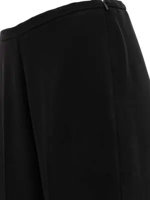 F.IT Solid Color Trousers - Black