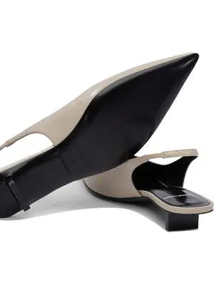 Pierre Hardy Heeled Slingbacks - Beige