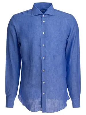 BORRIELLO NAPOLI Shirts - Light Blue