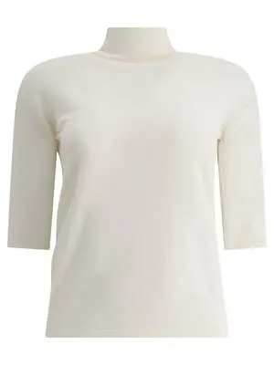 Max Mara Wool Turtleneck - White