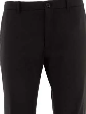 Incotex Tailored Wool-blend Trousers - Black