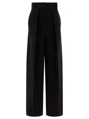 Khaite Wide Leg Trousers