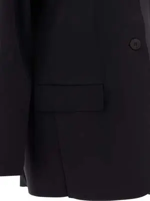 Max Mara Single-breasted Jersey Blazer